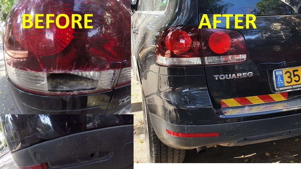 VW Touareg Rear End Renewal - YouTube