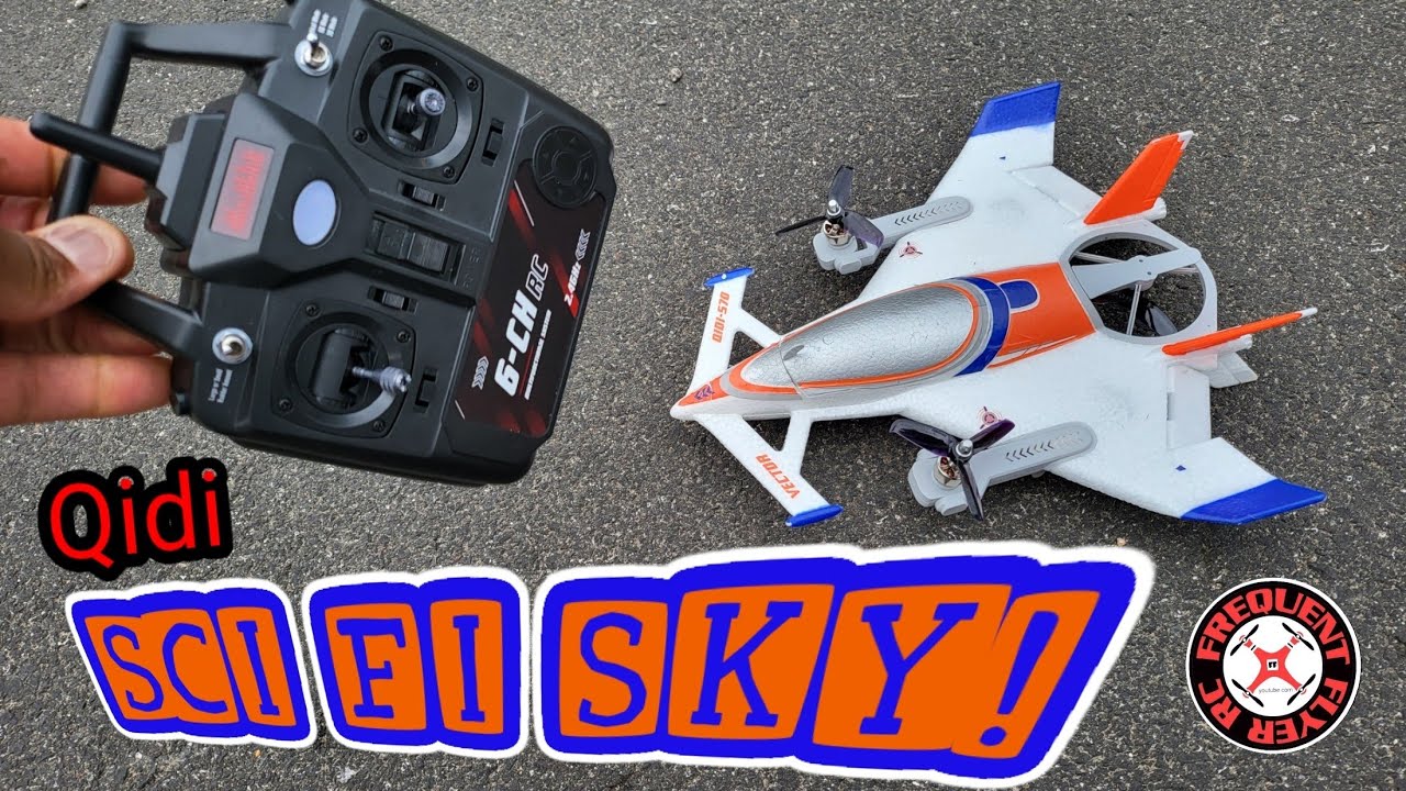 Qidi 570 SCI FI SKY Battery Tests & Quick Fly (GnB 450mah 2S vs Smaller ...