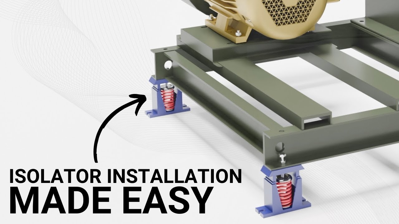 Installation Instructions for Spring Isolation - YouTube
