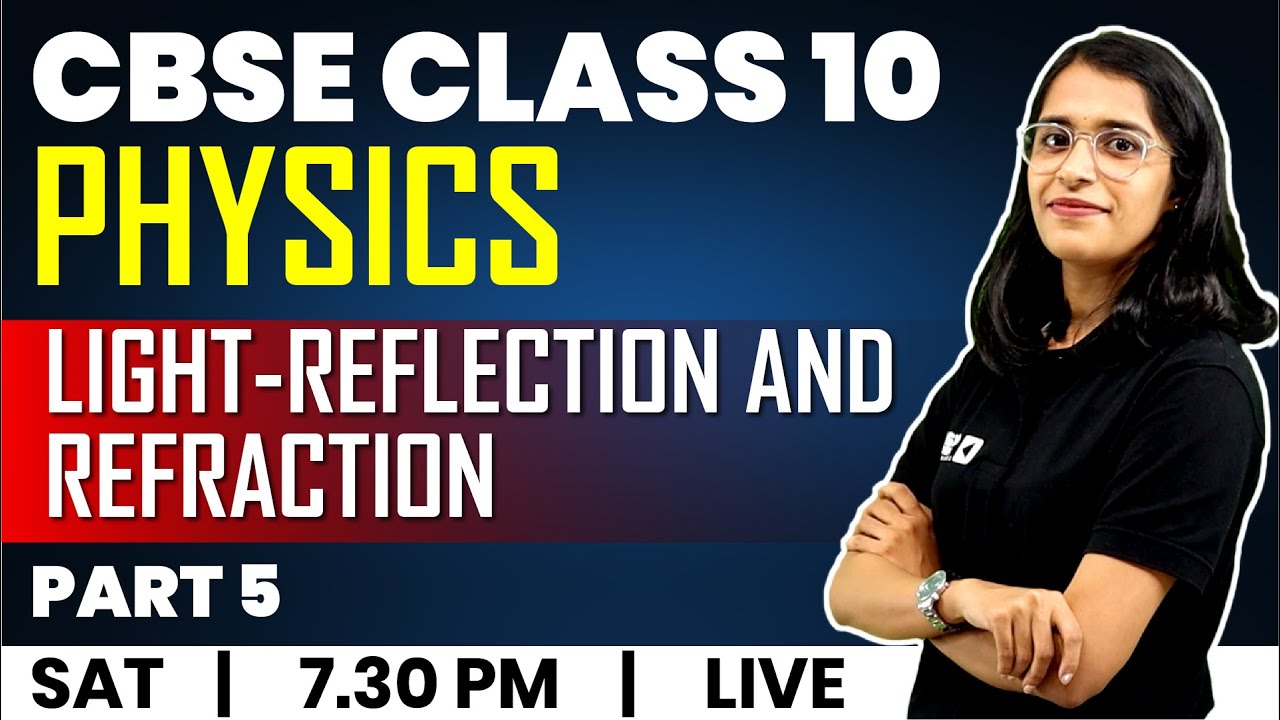 CBSE CLASS 10 Physics | Chapter 1 Part 5 | Light-Reflection and ...