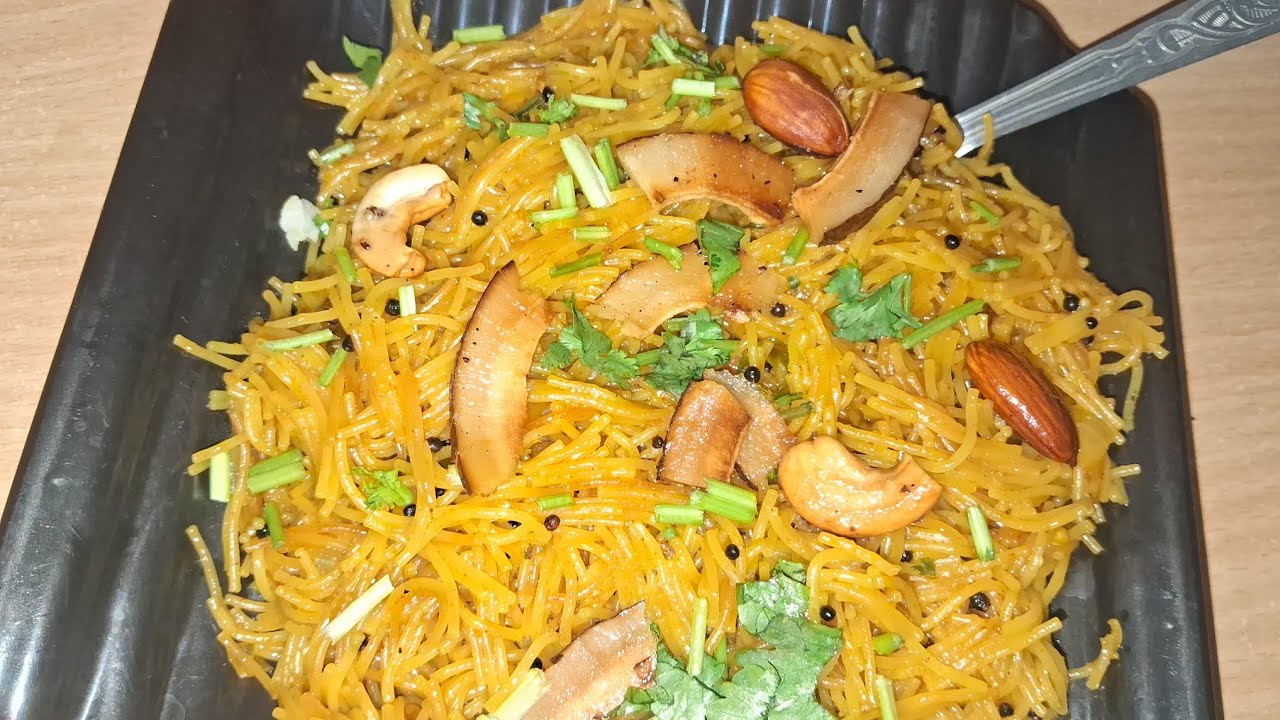 healthy breakfast namkeen seviyan recipe - YouTube