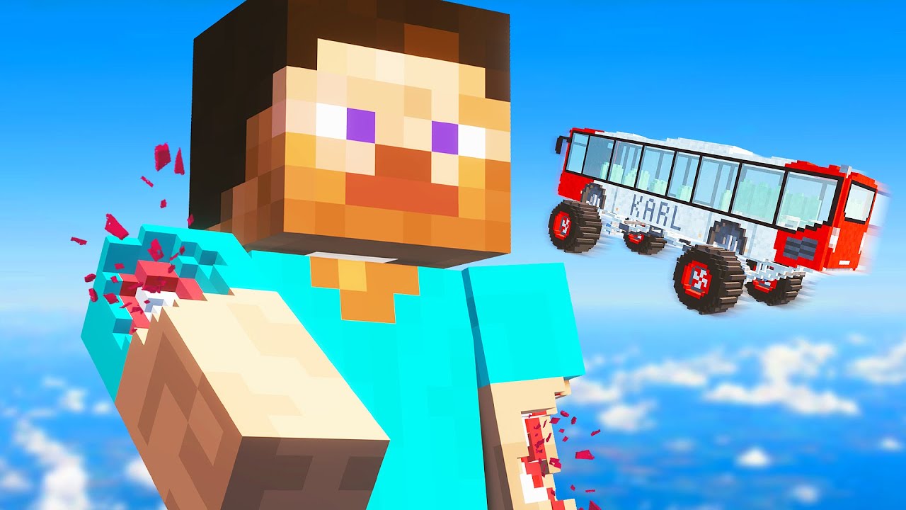 Destroying MINECRAFT Steve with MODS.... (Teardown) - YouTube