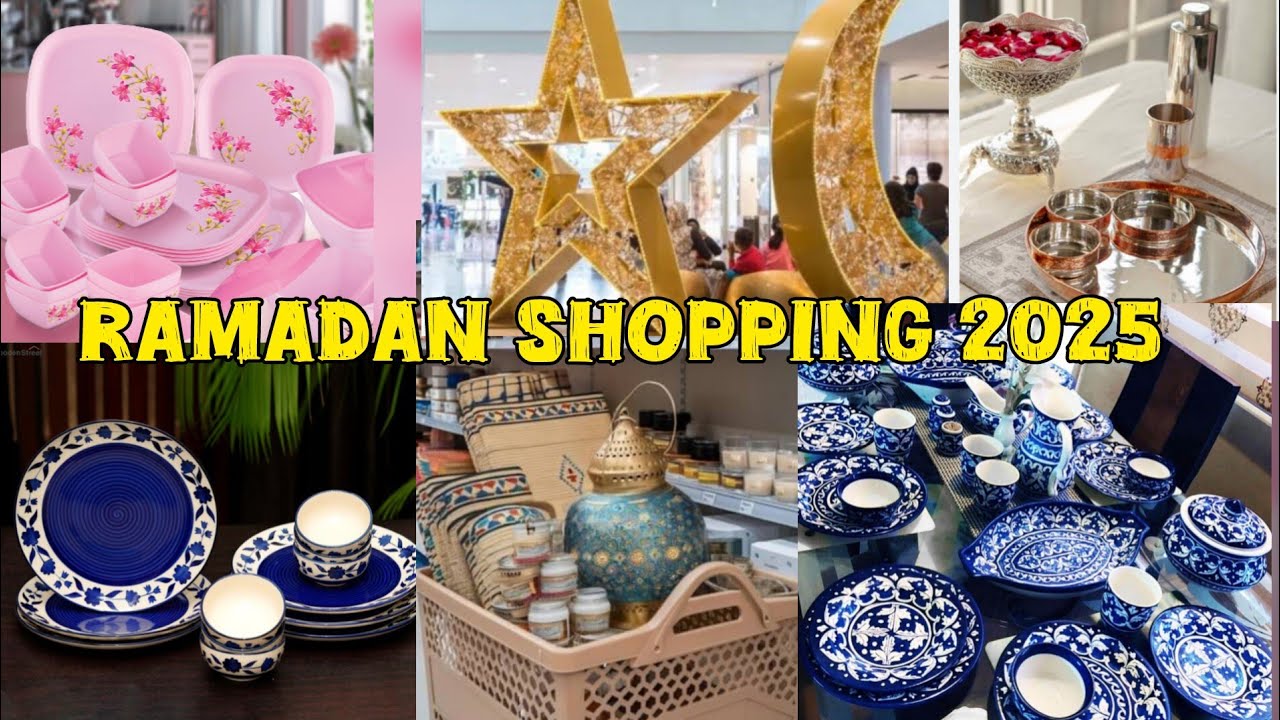 Ramadan Shopping🌙 ramadan shopping vlog | ramadan preparation 2025 ...
