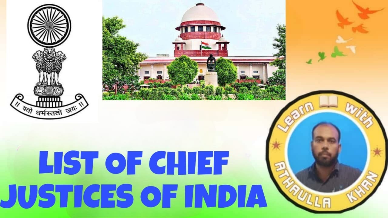List of Chief Justices of India - YouTube