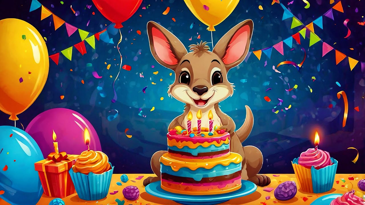 Jumping Kangaroo || Nursery Rhymes for Kids || Lullaby || Kids Song ...