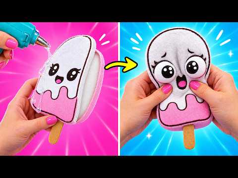 Fiz uma Bolsa de Panda, Squishy super Kawaii e Vários Desenhos MÁGICOS!