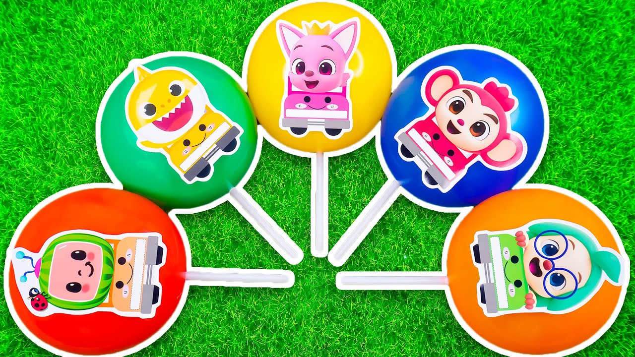 Satisfying video Hogi Pinkfong Baby Shark Cocomelon in Car | Some Lot's ...