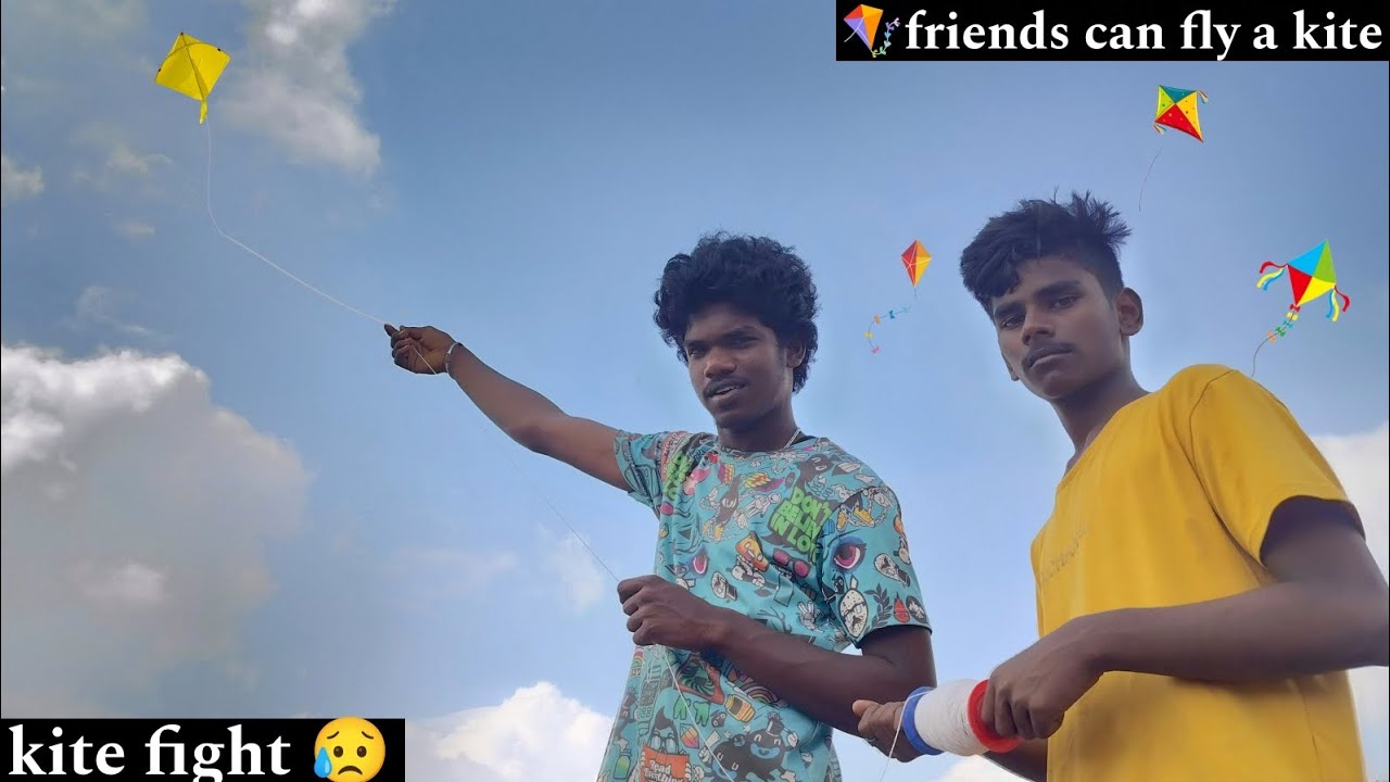 welcome friends can fly a kite 🪁//kite fight 😥//kite competition 💥//# ...