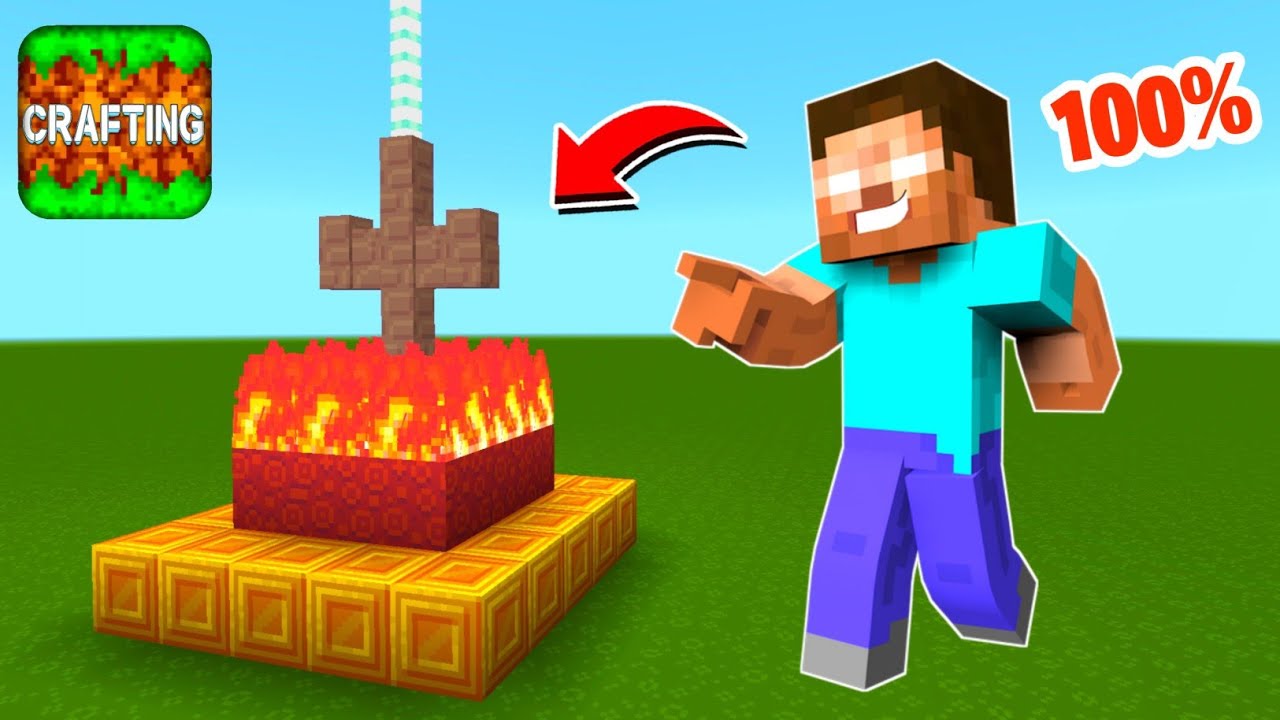 How to Summon HEROBRINE in Crafting and Building - YouTube