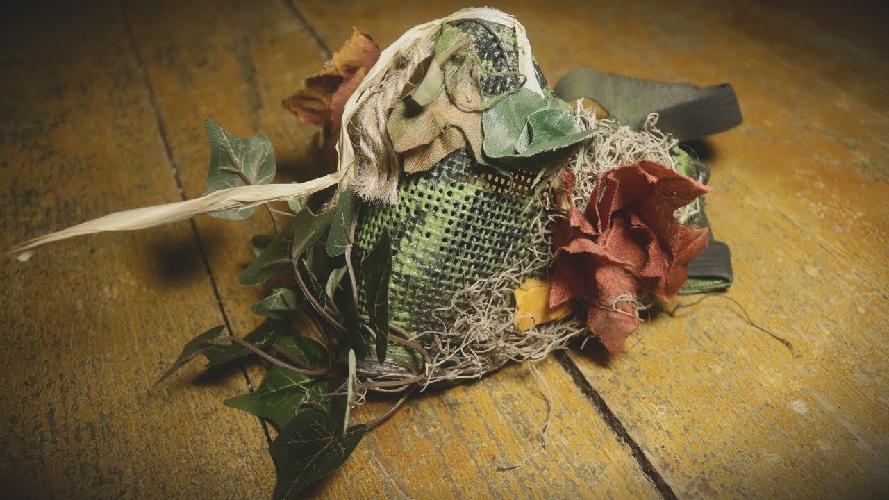 Airsoft Sniper Invisible Ghillie - MESH MASK Tutorial - YouTube