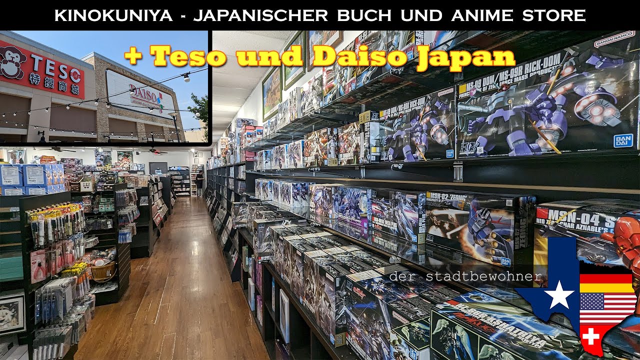 Japanische Buchhandlung / Anime Store in Texas - YouTube
