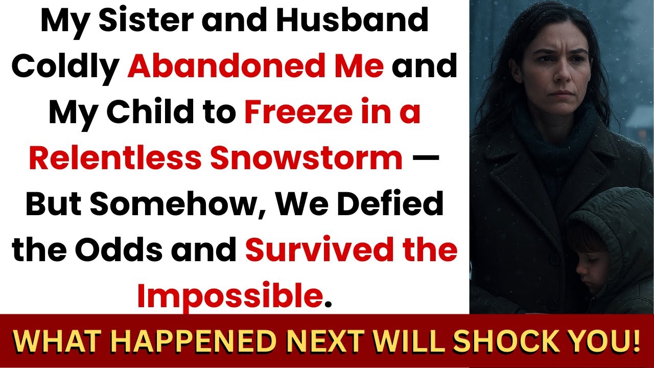 My Sister and Husband Left Us to Freeze in a Snowstorm — But We ...