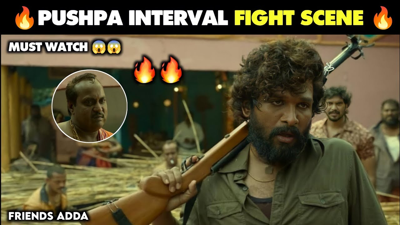 Pushpa interval scene - YouTube