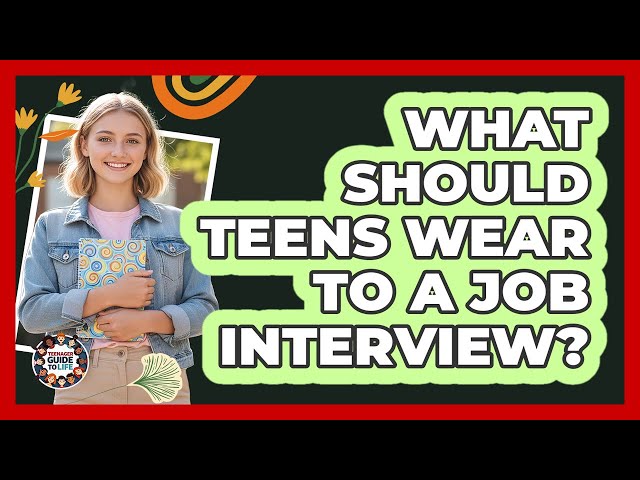 Job Interview Outfit Teen