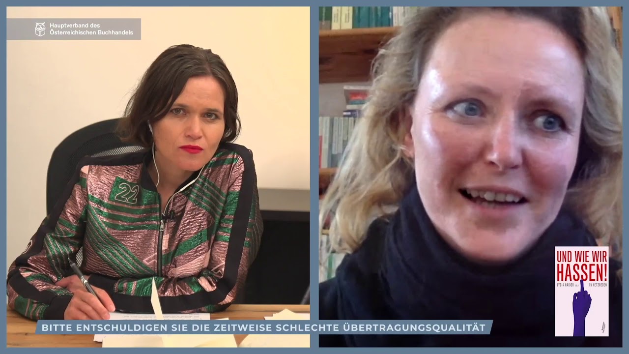 Ausnahmegespräche: Lydia Haider mit "Und wie wir hassen!" - YouTube