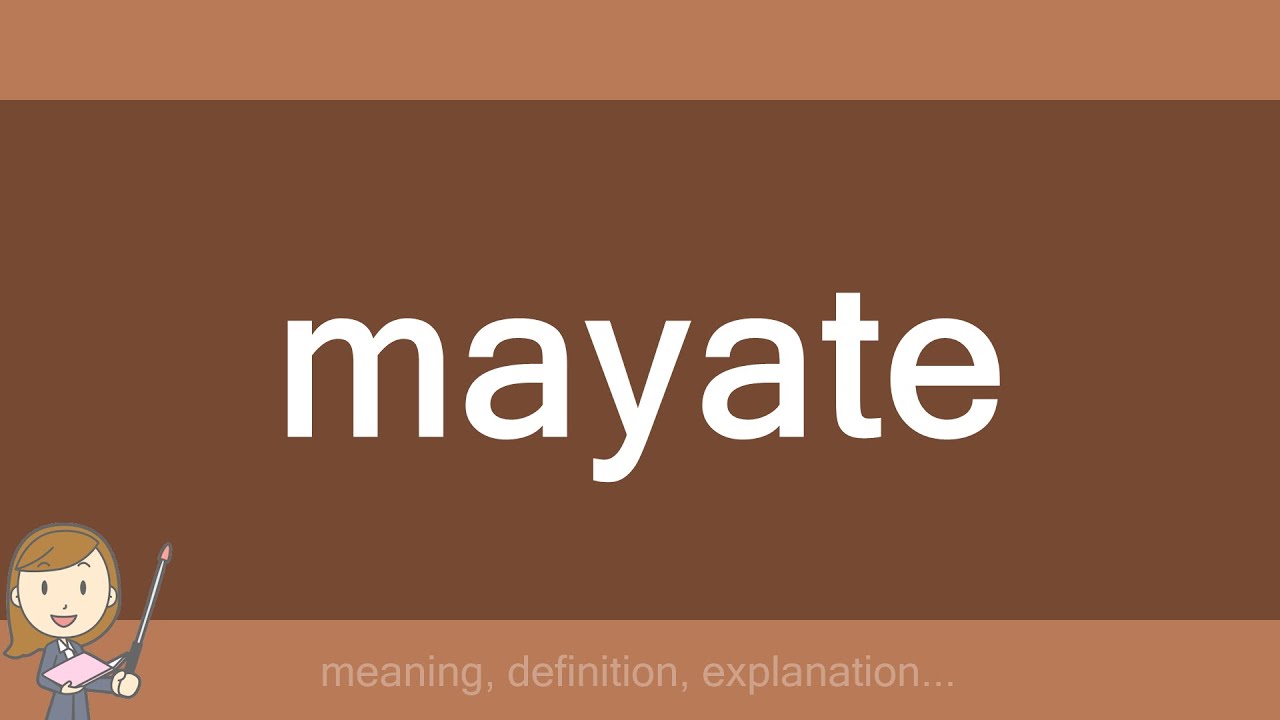 mayate - YouTube