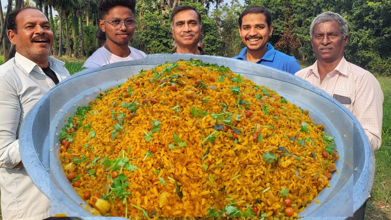 Poha Recipe || Poha Recipe Vllage Style Cooking And Eating In our ...