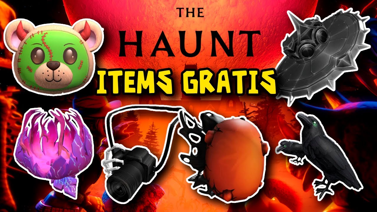 THE HAUNT (Roblox) | COMO CONSEGUIR TODOS LOS ITEMS DEL EVENTO - YouTube