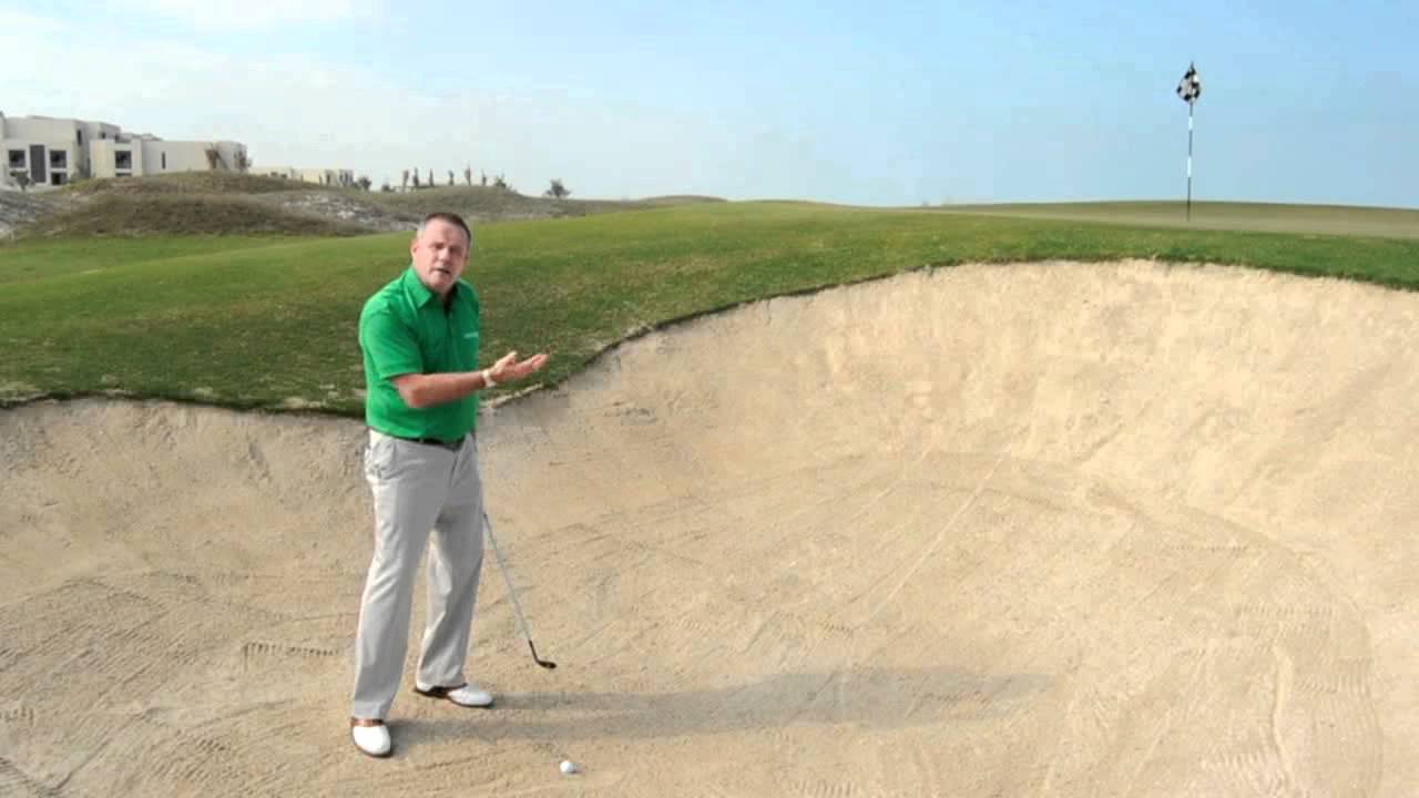 Golf Tips: The greenside bunker splash shot - YouTube