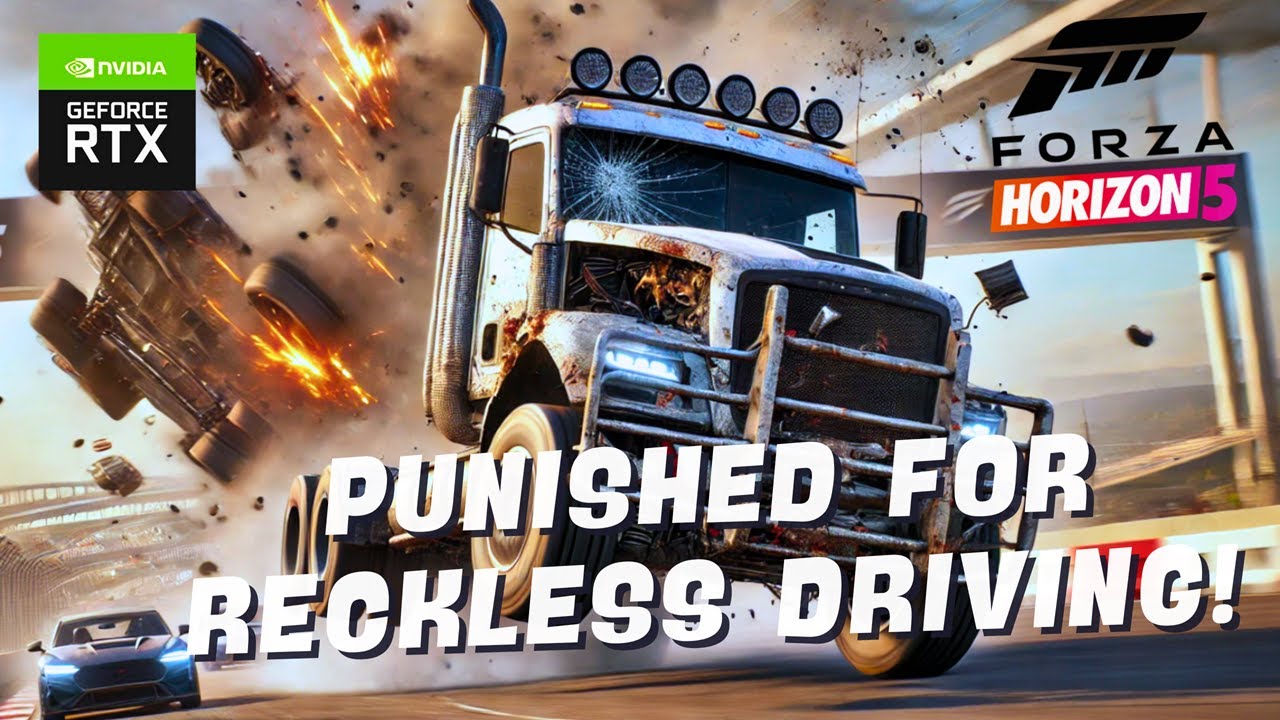 Forza Horizon 5: Racing Heavy Trucks with a Reckless Opponent in the ...