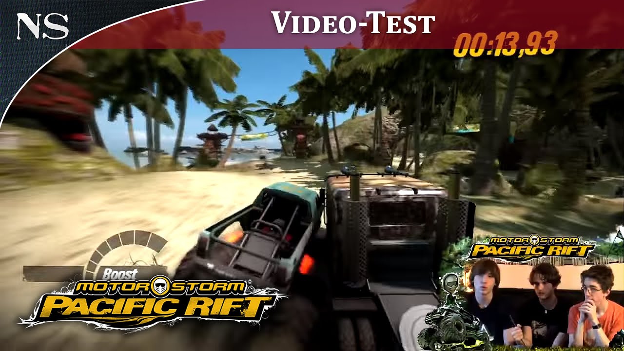 Motorstorm : Pacific Rift | Vidéo-Test PS3 (NAYSHOW) - YouTube