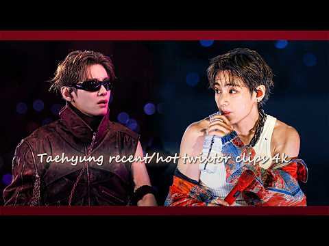 TAEHYUNG - RECENT/HOT TWIXTOR CLIPS WITH ( TOPAZ & AE CC 4K )