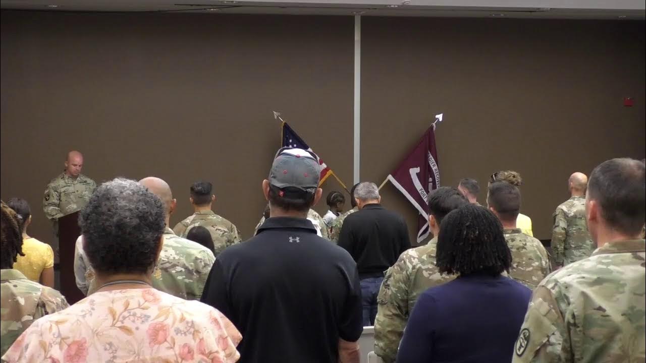 Soldier Recovery Unit Change of Command - Fort Bragg, June 29th, 2022 - YouTube