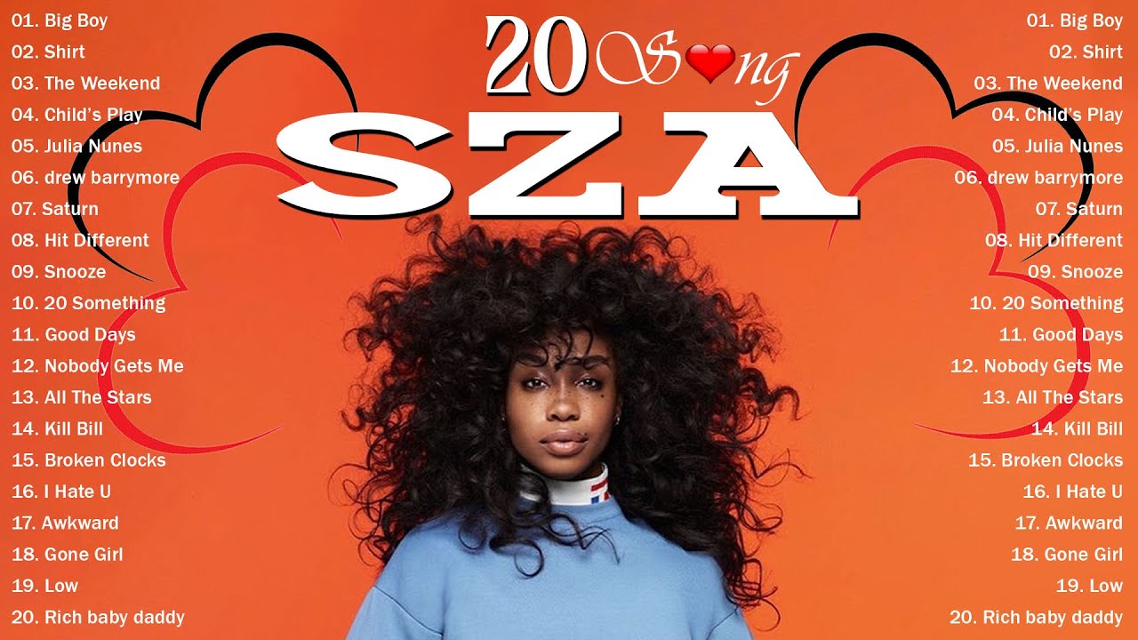 SZA Greatest Hits😊SZA Songs Playlist 2024 😊Collect effective relaxing ...