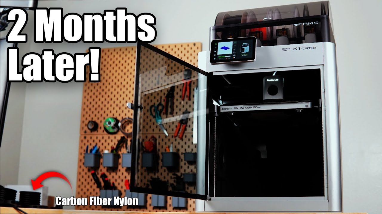 Still Worth It? Two Month X1 Carbon 3d Printer Updates - YouTube