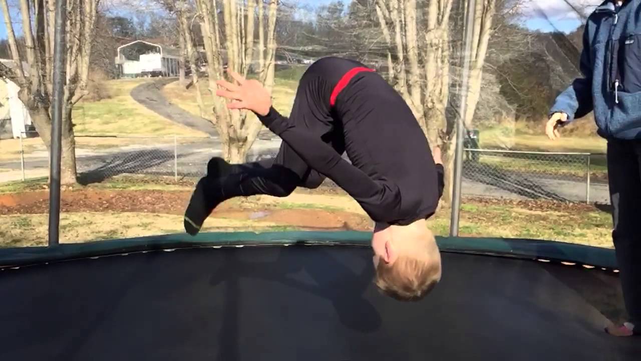 Slow-Motion Trampoline - YouTube