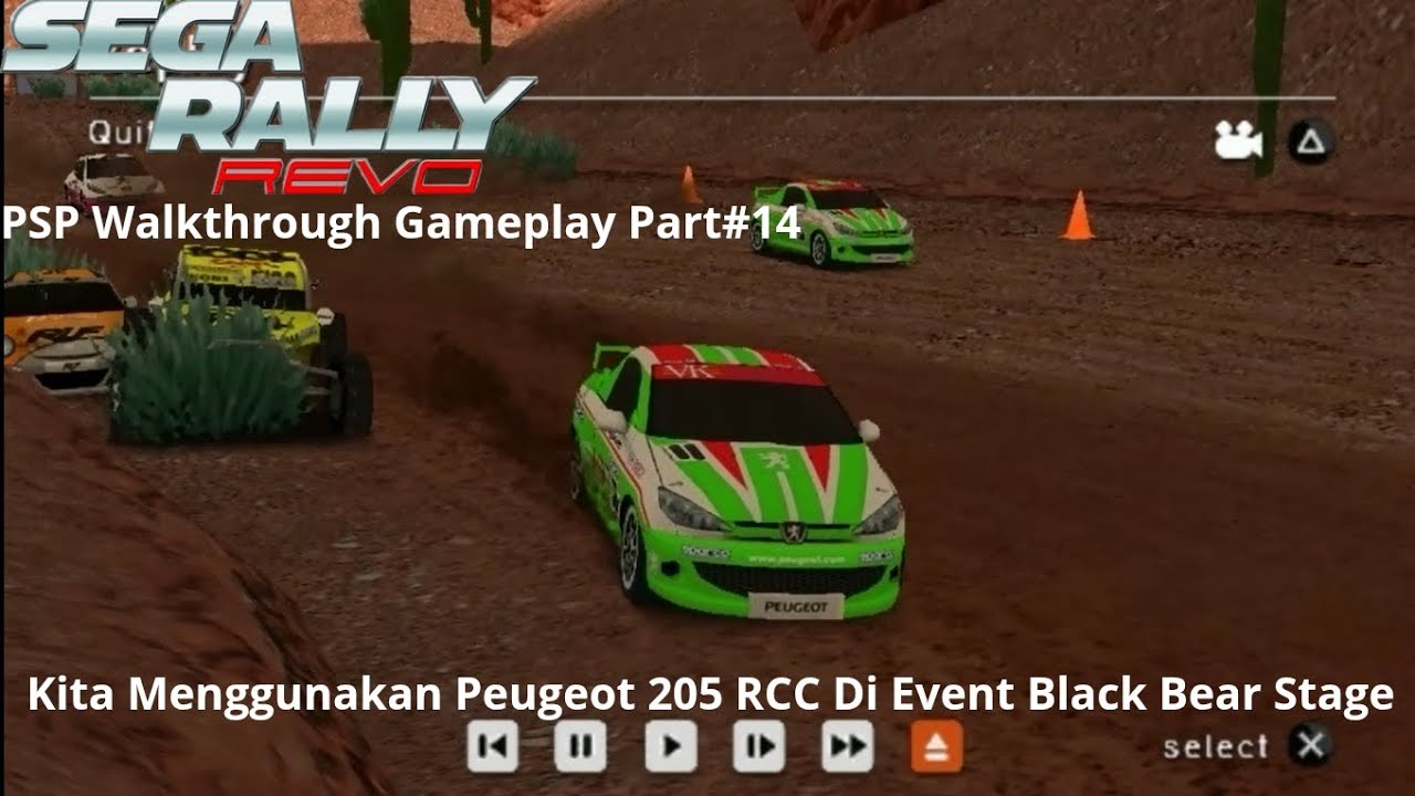 Sega Rally Revo PSP Walkthrough Gameplay Part 14 - YouTube