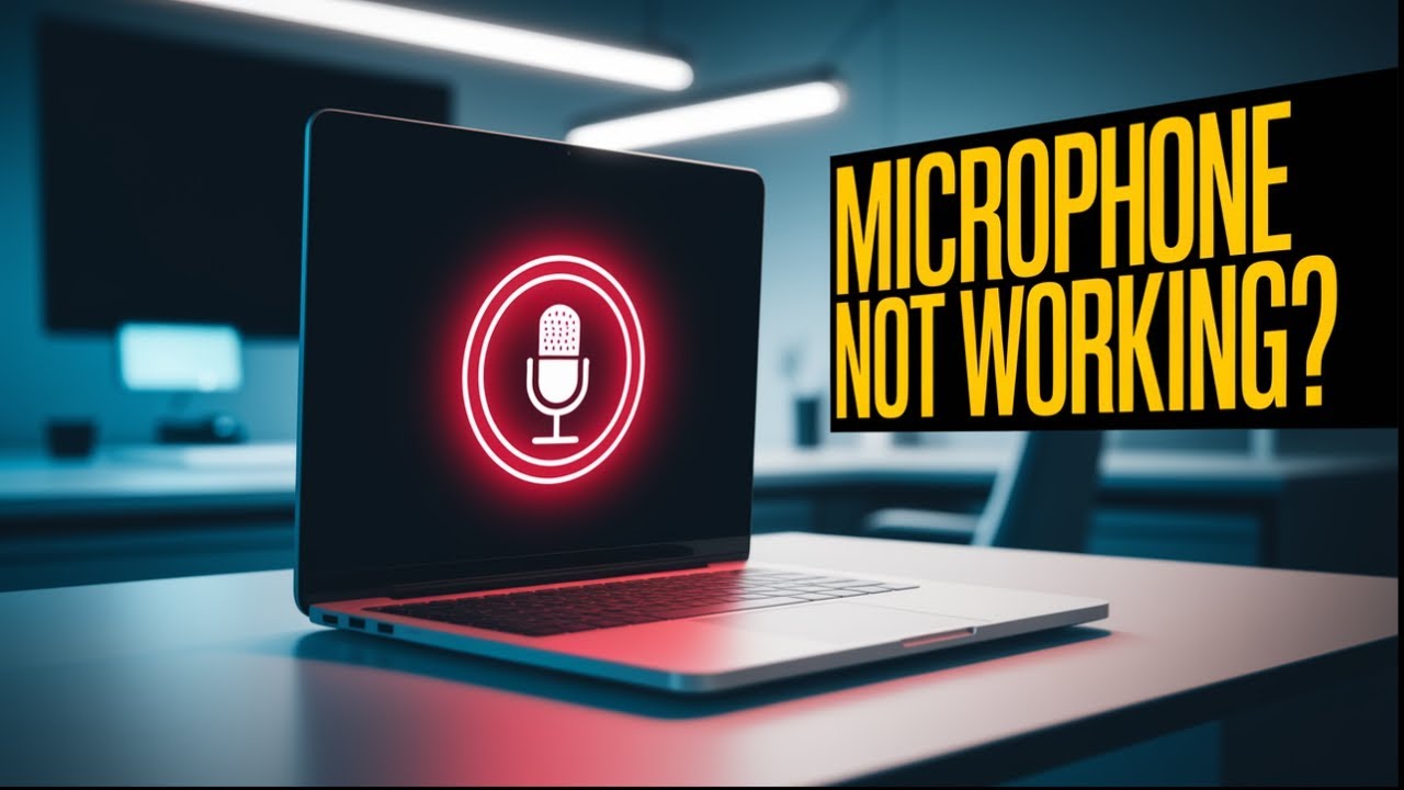 Laptop Microphone Not Working? Here’s the Fix! (Windows 11/10) - YouTube