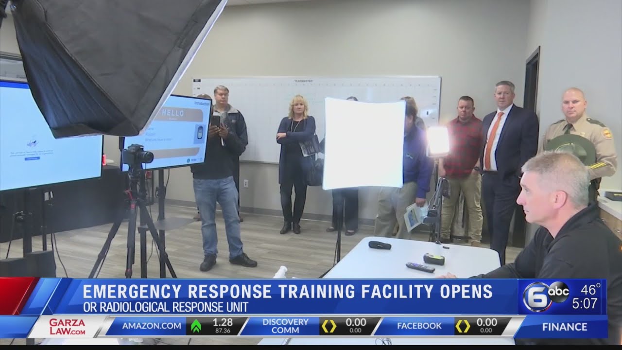 Emergency response training facility opens in Oak Ridge - YouTube