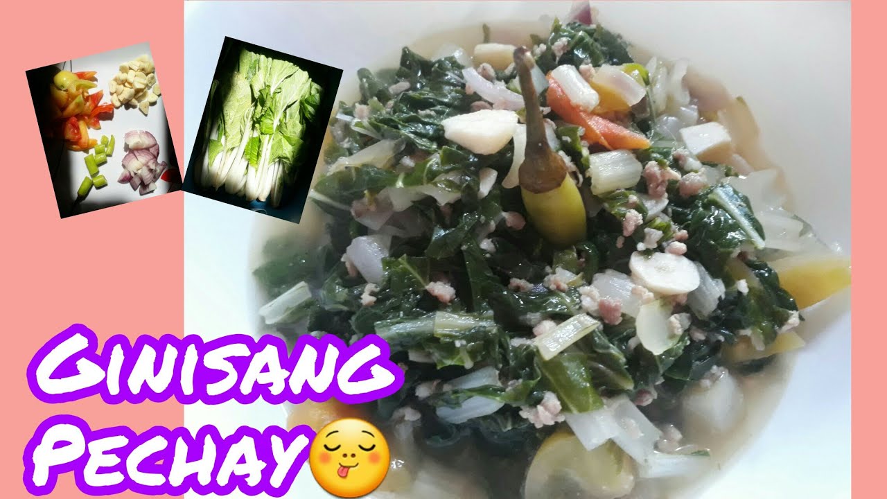 Ginisang Pechay by Parssy Recipe - YouTube