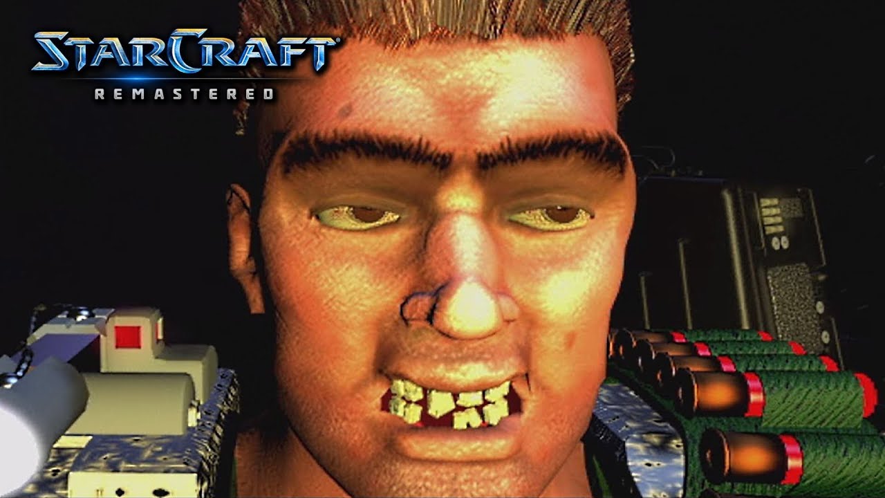 Starcraft Remastered: Battle on the Amerigo Cinematic (Zerg Campaign ...