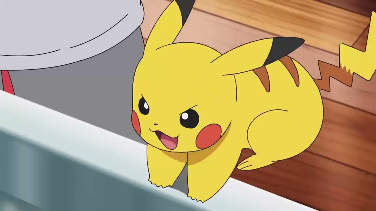 ash brushing teeth fast and Pikachu is watching fast - YouTube