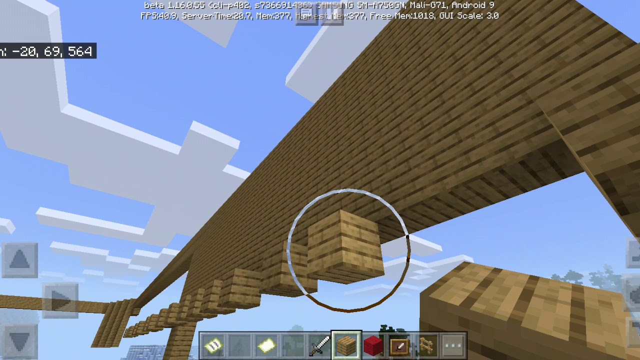 Minecraft building noah ark pt.2 - YouTube