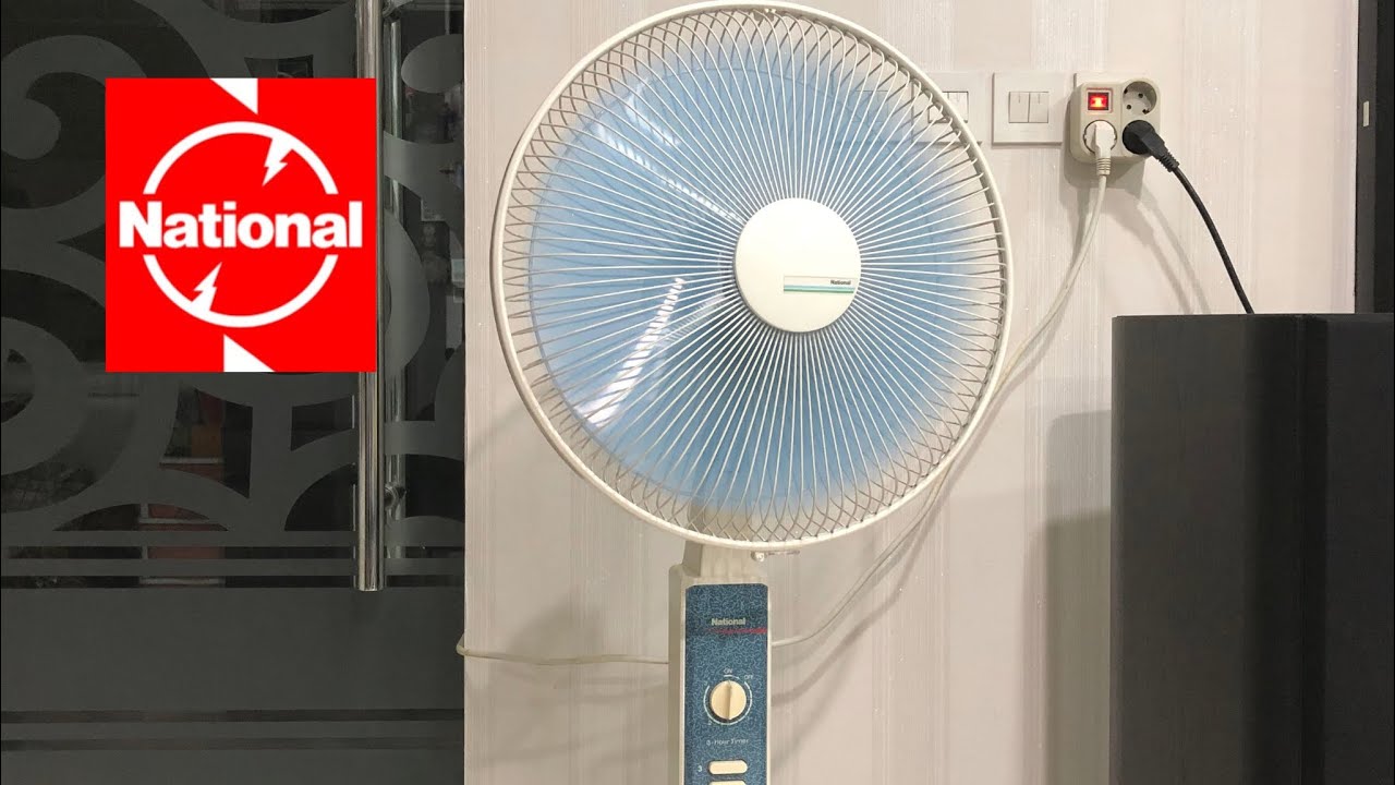 1993 National Electric Stand Fan | Kipas Angin Berdiri 16” - YouTube