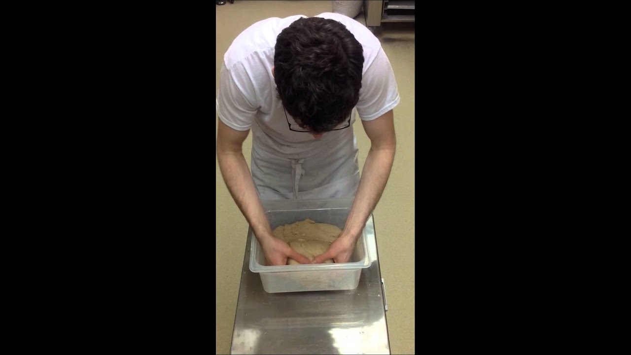 Basic Dough Folding Technique - YouTube