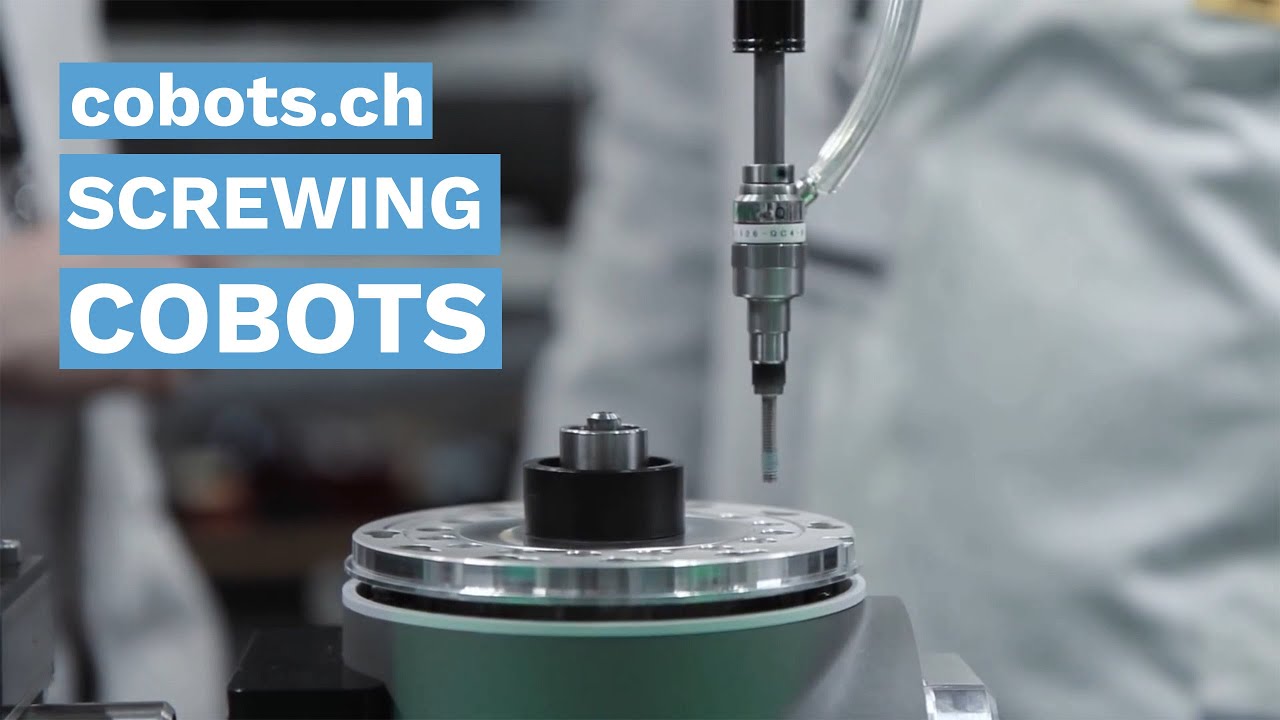 Schrauben mit Cobots automatisieren | CHROMOS Industrial - YouTube