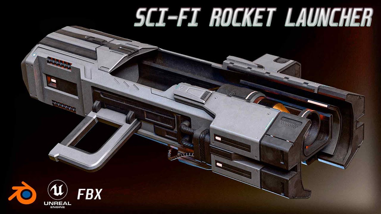 SCI FI Rocket Launcher(BFG) - YouTube