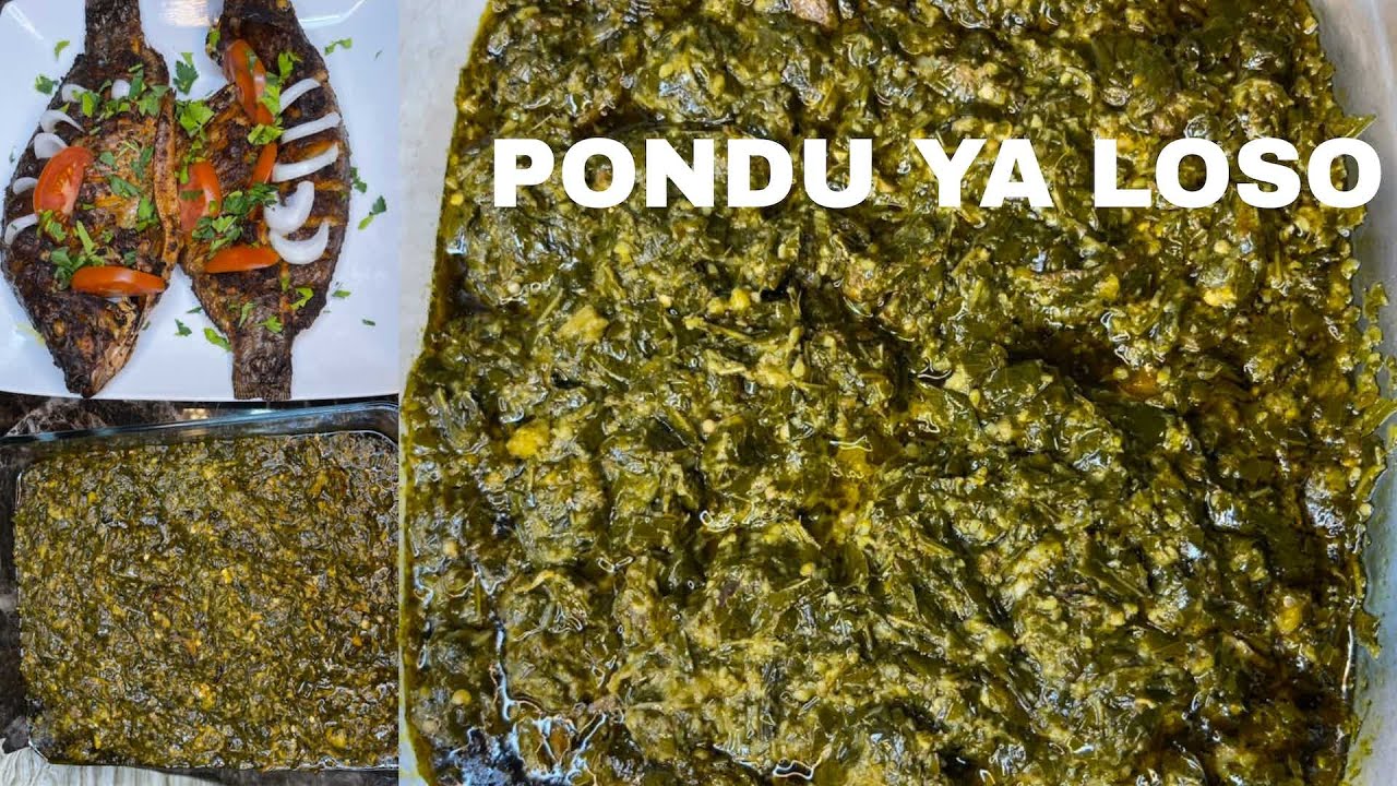 RECETTE:Meilleure PONDU QUI SE MANGE AVEC LE RIZ et le POISSON.PONDU YA ...