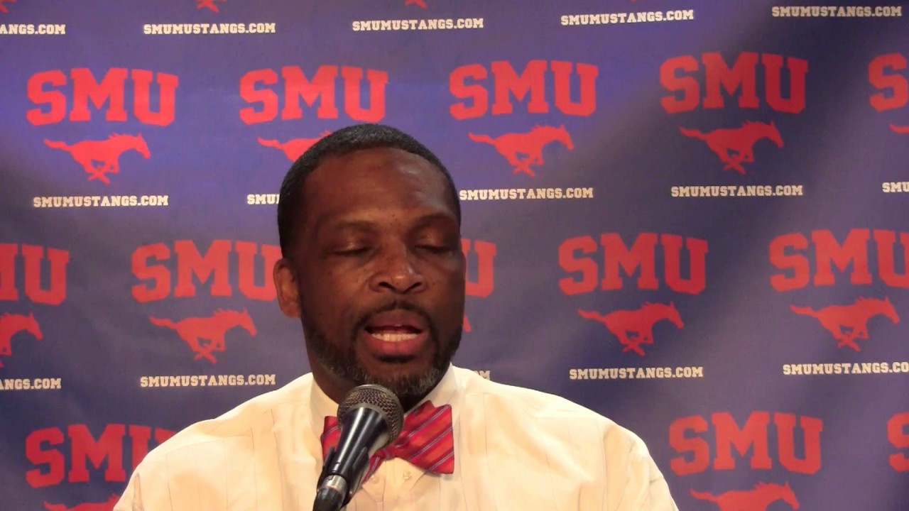 SMU women's basketball head coach Travis Mays - YouTube