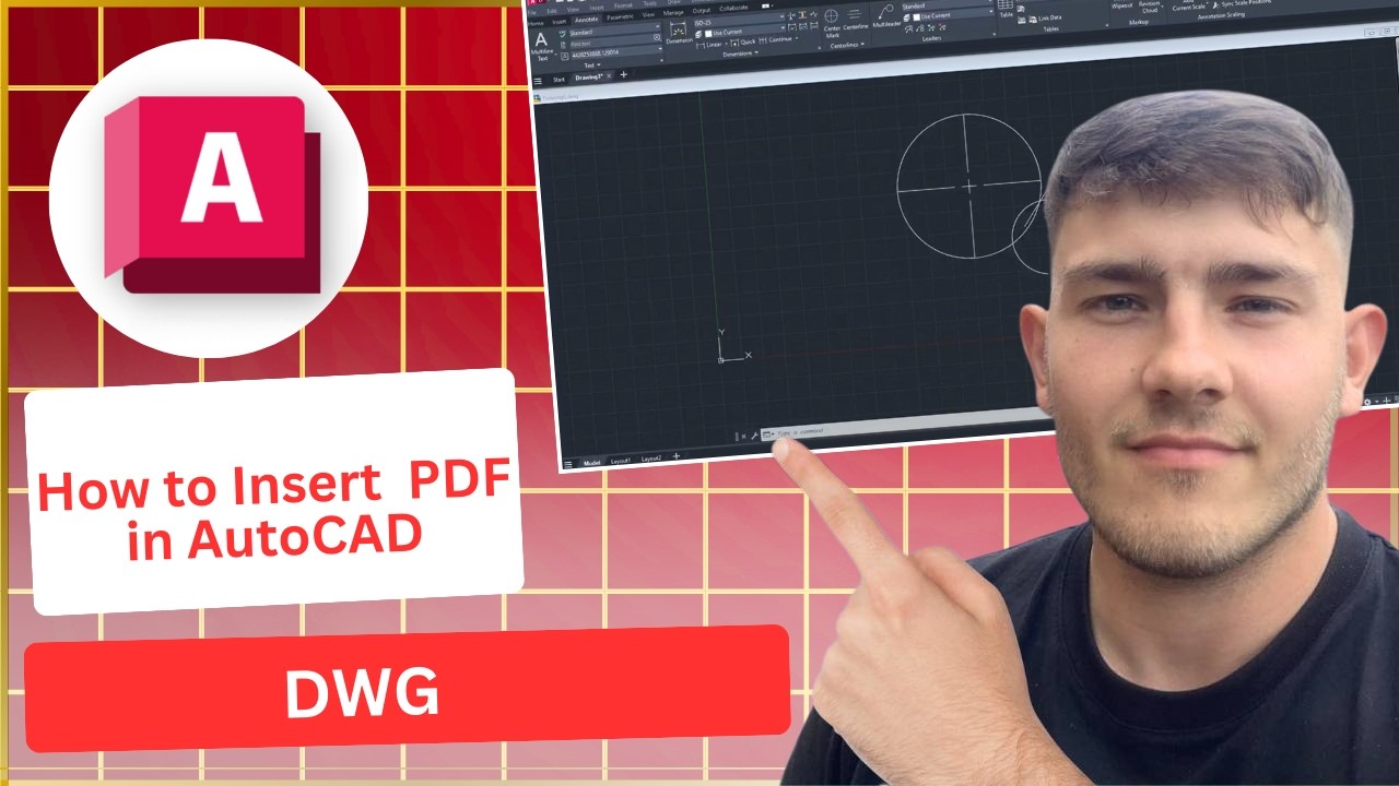 How to Insert PDF in AutoCAD DWG (2026 Guide) - YouTube