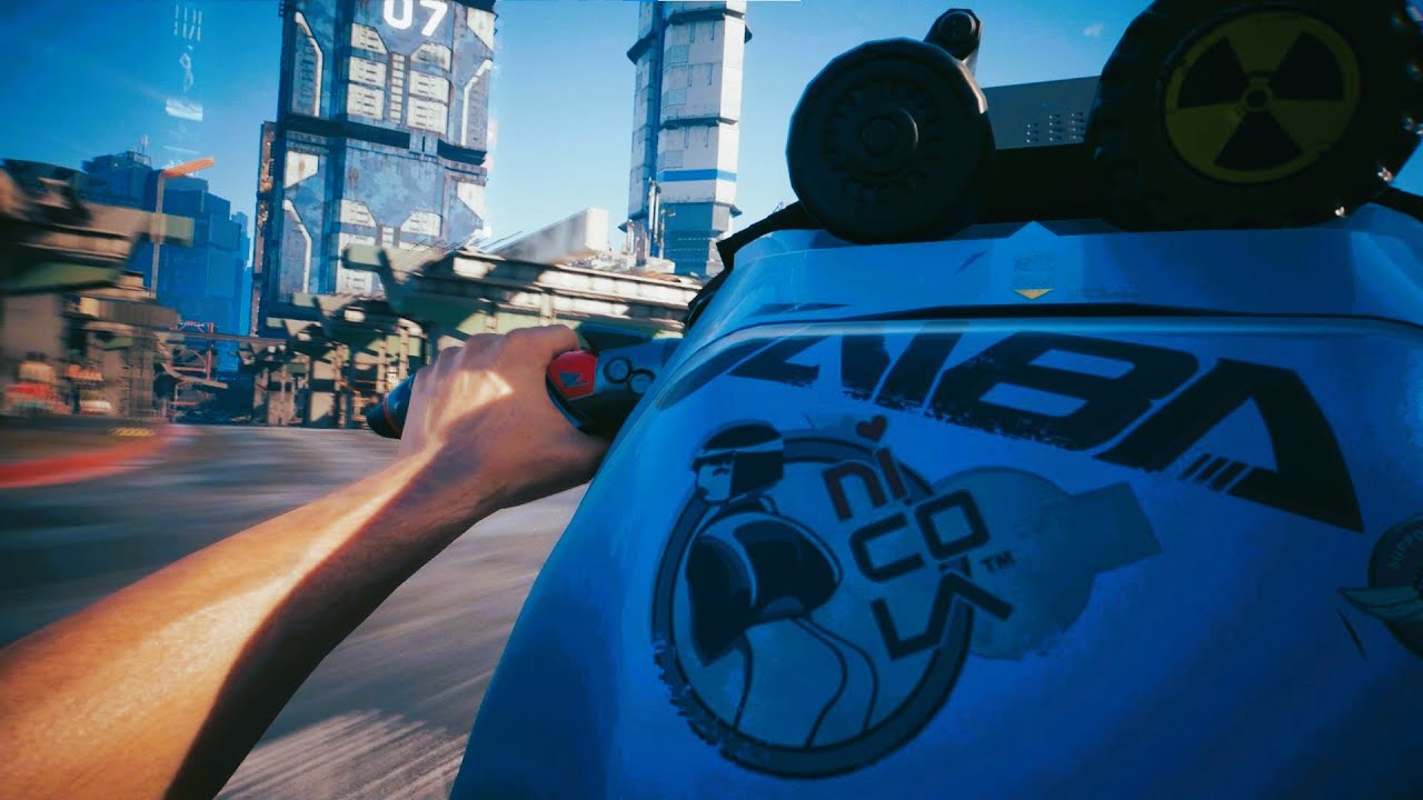 Cyberpunk 2077 - POV First Person Bike Gameplay Featuring The ...