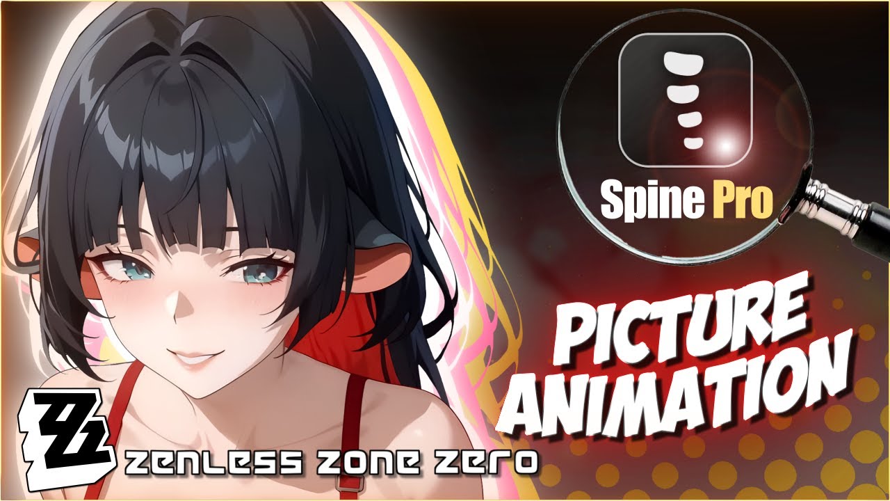 🐭Jane Doe - 2D Animation Timelapse. Zenless Zone zero. Spine Pro.🐭 - YouTube