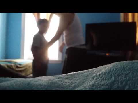 Eric's pants fall down by my brother