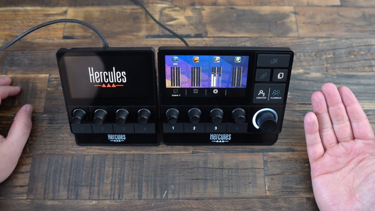 Révolutionnez Votre Streaming : Test des Hercules Stream 100 et 200 XLR ...