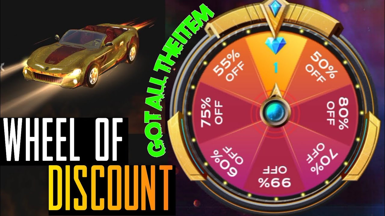 NEW WHEEL OF DISCOUNT EVENT. - YouTube