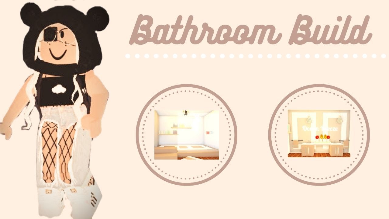 ♡Bathroom Build!! Adopt Me DIYSs!♡ - YouTube